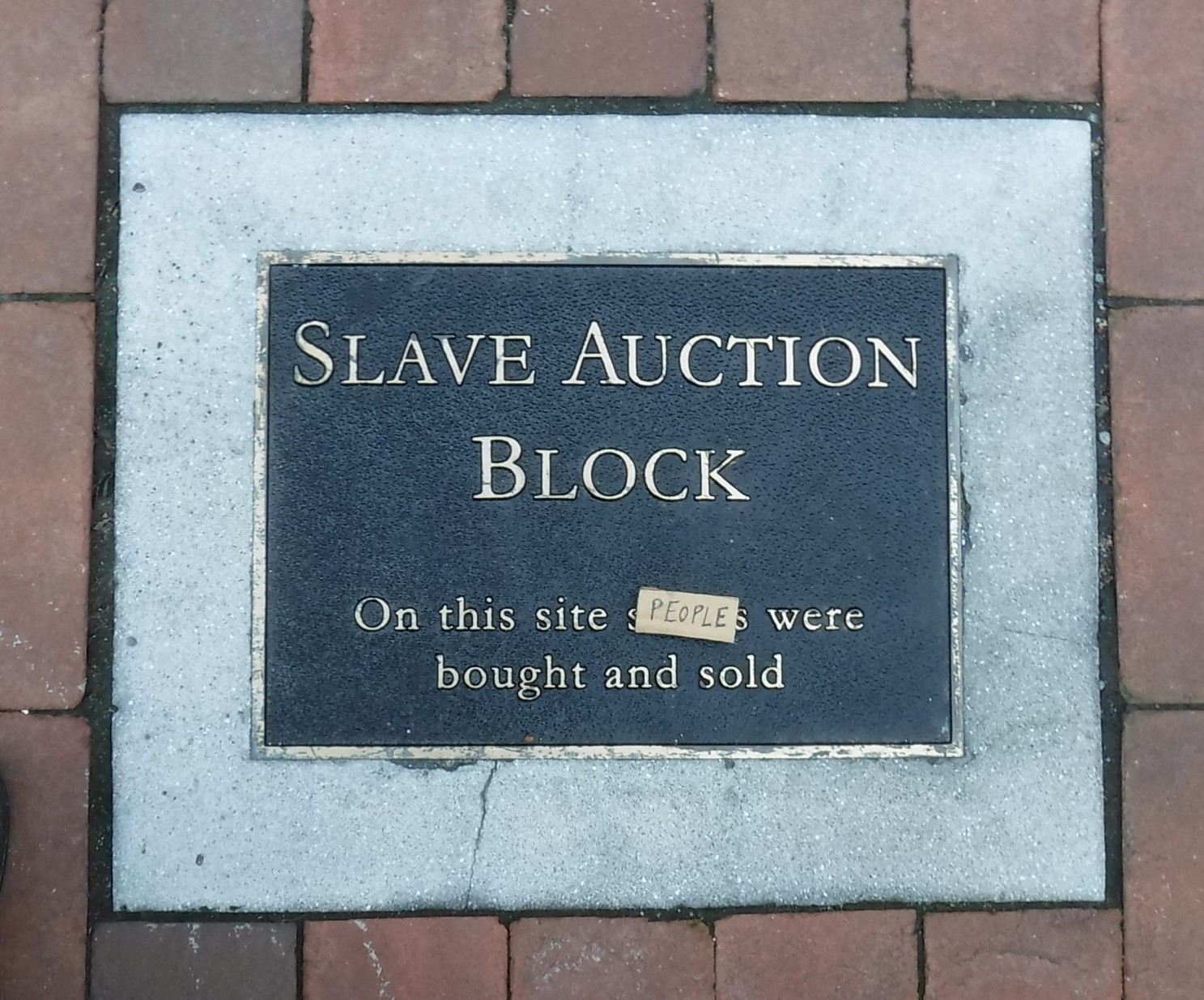 Slave Block: historical marker thief disrupts the narrative in ...